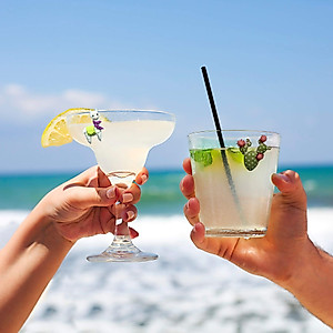 Simply Charmed Wine Glass Charms for Stemless Glasses - Magnetic Llama and Cactus Drink or Beverage Markers Set of 6