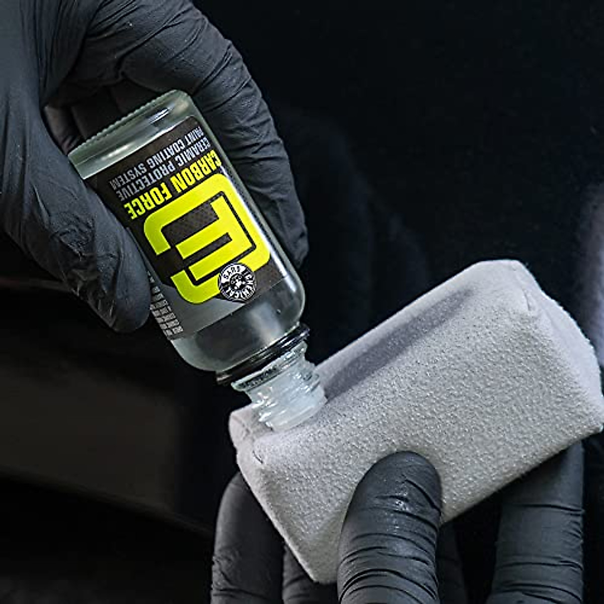 Chemical Guys WAC232 Carbon Force Ceramic Protective Paint Coating System, Includes 1 Carbon Force (1 fl oz), 3 MircoSuede Applicators