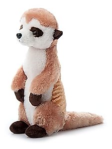 The Petting Zoo Meerkat Stuffed Animal, Gifts for Kids, Wild Onez Zoo Animals, Meerkat Plush Toy 12 inches