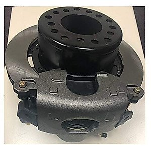 Drum to Disc Brakes Conversion Kit, Weld-On Rear Disc Brake Conversion Kit, 1969-77 GM Caliper, 3 Inch Backspace, Rear Drum Brake Conversion Kit with Rear Brake Caliper