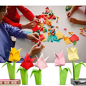 Construction Paper for Kids, 9"" x 12"" Pad, 8 Colors, 96 Sheets - Pack of 2