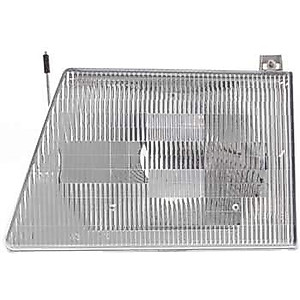 Evan Fischer Driver and Passenger Side Headlight Set of 2 Compatible with 1997-2002 Ford E-150 Econoline, 1997-1998 E-350 Econoline, 1997-2002 E-150 Econoline Club Wagon & 1997-2002 E-250 Econoline