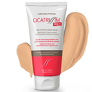 Cicatrissim Red For Removal of Red and Purple Stretch Marks - Innovative Formula With Pure and Powerful Natural Ingredients From Brazilian Flora - For All Skin Types.