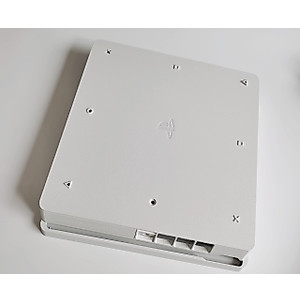 New Replacement Top Upper & Bottom Lower Housing Shell Case Cover Protective Cover for PS4 Slim Console White