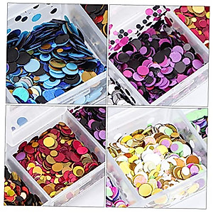 FOMIYES Acrylic Nail Set Bling Decor Kit De Manicura Glitter Flakes Nail Art Sequins Nail Shining Pieces Nail Art Accessory Nail Decoration Nail Flakes Confetti Nail Polish Decorate Flash
