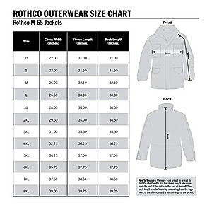 Rothco M-65 Field Jacket - Olive Drab, Medium