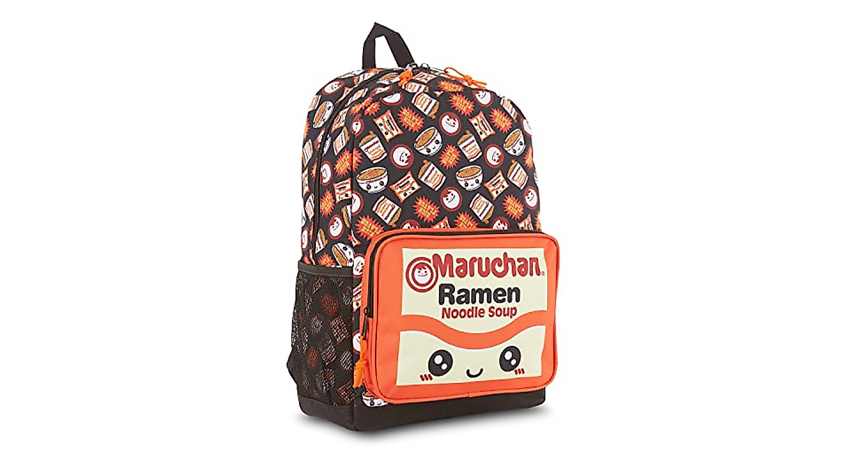 Maruchan Cup Noodles Backpack - Fun Ramen Themed School Bag