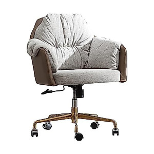 MARURY Modern Home Office Desk Chair, Lifting and Rotating Backrest Home Furniture Chair,Comfortable and Leisure Computer Chair, for Home Office Make Up