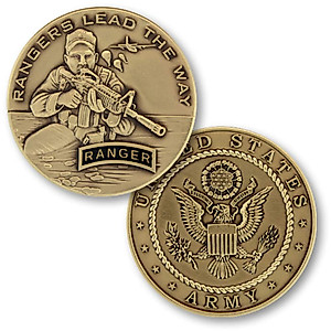 U.S. Army Rangers Lead The Way Challenge Coin