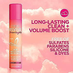 L’Oréal Paris Elvive Dream Lengths Air Volume Dry Shampoo, 4.16 Ounce