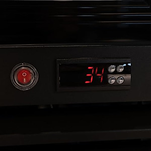 New Procool Refrigeration Glass 2 Door Upright Display Beverage Cooler Merchandiser; 35 Cubic Ft., 45" Wide