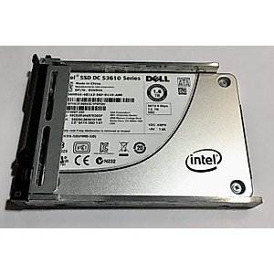 Intel 1.6TB SSD 2.5" 6Gb/s SATA Solid State Drive Model: SSDSC2BX016T4R DP/N: 4H94X