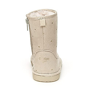 OshKosh B'Gosh Girls Ember Fashion Boot, Beige, 7 Toddler