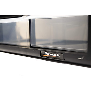 Homak Parts Organizer, Black, 39 Drawers