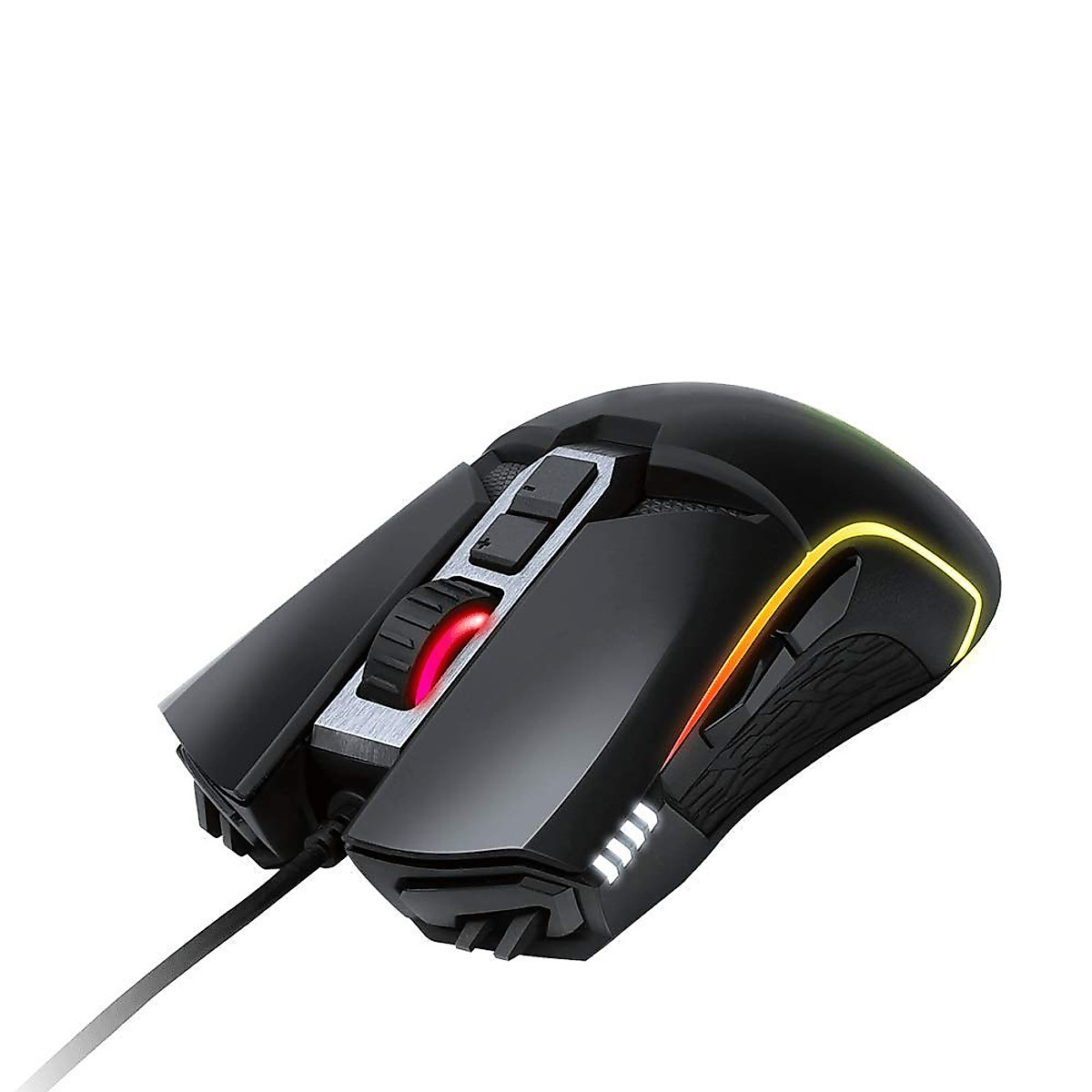 GIGABYTE AORUS RGB 16000 dpi Optical Sensor Fully Programmable and Saved Onboard 16.7M Customizable Lighting Gaming Mouse - GM-AORUS M5,Black