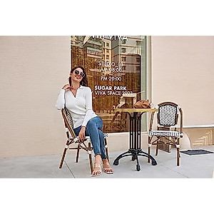 GRACE KARIN Women's Casual Foldover Collared Pullover Sweaters V Neck Long Sleeve Sweater Tops White L