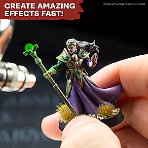 The Army Painter Warpaints Air Complete Set - 126 Non-Toxic Water Based Airbrush Paint Set – Miniature Paint for Tabletop Roleplaying, Boardgames, and Wargames Miniature Model Painting