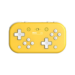 8Bitdo Lite Bluetooth Gamepad for Switch Lite, Switch & Windows (Yellow Edition)