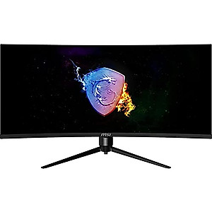MSI MAG342CQPV, 34" Gaming Monitor, 3440 x 1440 (UWQHD), VA, 100Hz, FreeSync, HDR Ready HDMI, Displayport, Tilt, Swivel, Height Adjustable,Pivot