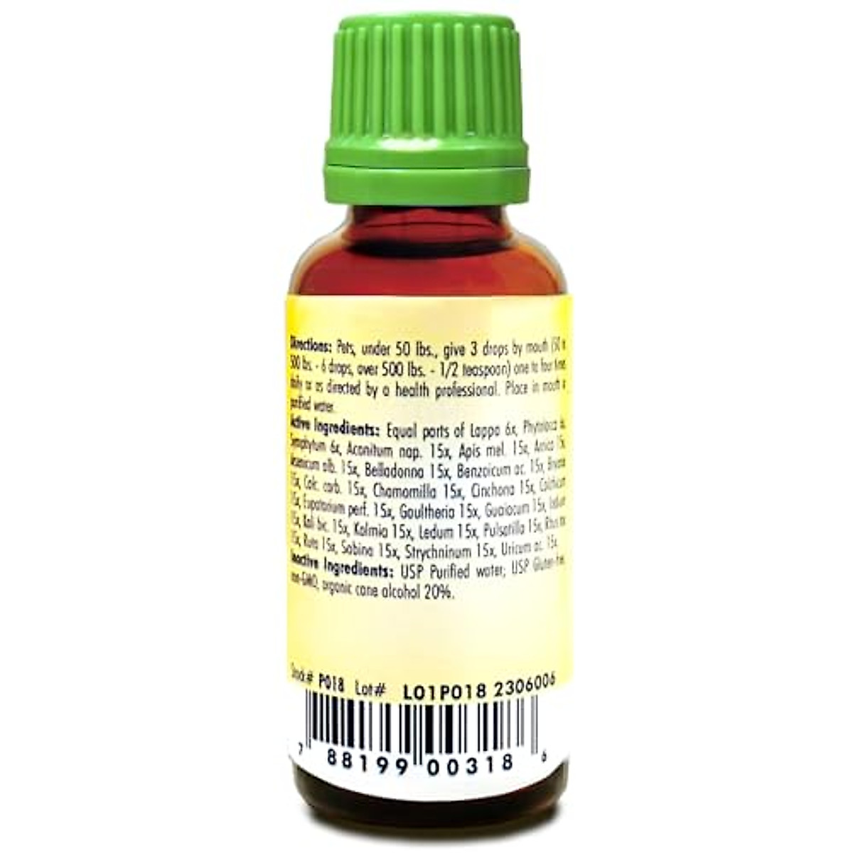 Newton Homeopathics Pets Rheumatic ~ Joint Care - 1 Oz Liquid