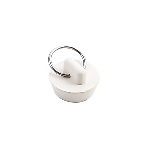 Tub Stopper Rubber Sink Stopper Durable White Drain Plug Rubber Universal Washbasin Leak-Proof Stopper for Bathroom Kitchen(A1,White)