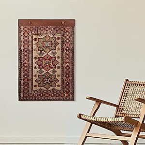 24 Inch Tapestry Hangers Tapestry Rack for Wall for Display Wood Wall Mount Rug Hangers for Walls Rustic Wall Hangers Closet Stands for Hanging Blanket Holder with Screws