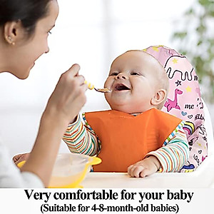 High Chair Cushion with Cover for IKEA Antilop High Chair, MISSEIAR Wooden High Chair Pad Pillow, Cushion Insert for Replacement, Built-in Inflatable Cushion (Pink)