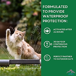 Apex Plus Cat Flea and Tick Treatment | 6-Month Supply, Over 1.5 lbs | Flea Treatment for Cats | 24-Hour Activation, Waterproof, 30-Day Protection