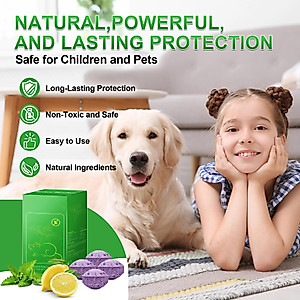 Rodent Mice Repellent - 36Pcs Peppermint Oil Mouse Repellent Balls for Rats Mice Deterrent, Keep Rodents Out of Car House Indoor Outdoor, Mice Rat Repellent Humans & Pets Safe, Rat Spider Control