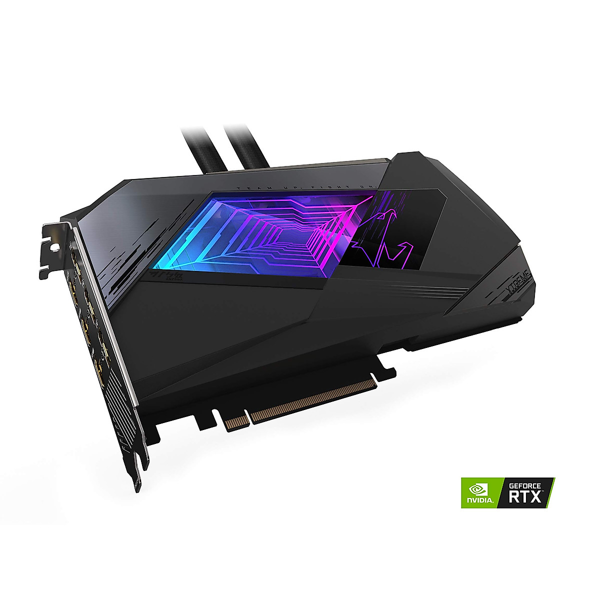 GIGABYTE AORUS GeForce RTX 3080 XTREME WATERFORCE 10G Graphics Card, WATERFORCE Cooling System, 10GB 320-bit GDDR6X, GV-N3080AORUSX W-10GD Video Card