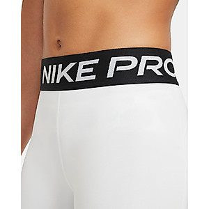 Nike Girl's NP Dri-Fit 3" Shorts M White