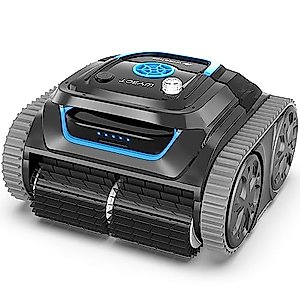 WYBOT High-end Cordless Wall Climbing Robotic Pool Cleaner with APP Mode, Smart Mapping Tech, Lasts 180mins, Automatic Pool Vacuum Robot with Powerful Suction, Fast Charging Fit for Inground Pools
