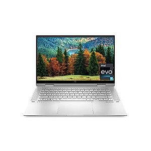 HP Envy x360 Convertible, Intel® Core i5-1240P Processor, Iris X Graphics, 12 GB Memory RAM, M.2 SSD, Windows 11 Home (15-es2023nr, Natural Solver Aluminum)