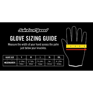 Saints of Speed Retro Gloves for Motorcycle, Mountain Biking, Motocross, Cycling, Biking, & BMX (Extra Large)