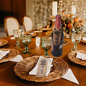 Aokbean 100pcs Wedding Party Gifts Favors for Guests Mixed Skeleton Key Bottle Opener with Thank You Cards and Hemp Rope for Birthday Housewarming Bridal Showers (Copper)