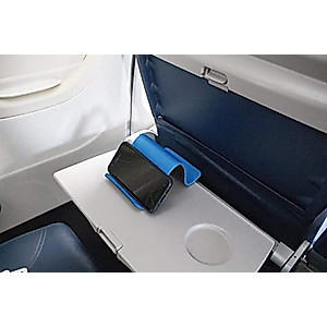 DTLgear Trek Stand Phone Holder for Air Travel, Flying, Traveling, Hotel, Home, Desk, Bed, Kitchen, and Treadmill. Compatible with iPhone, Android, & Other Cell Phones …