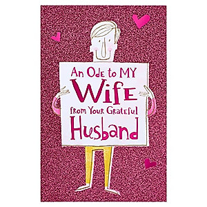 American Greetings Birthday Card for Wife (Grateful Husband)