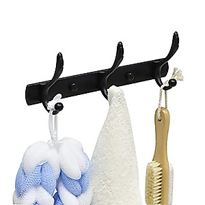 MODONA Large Triple Towel & Robe Hook – Rubbed Bronze