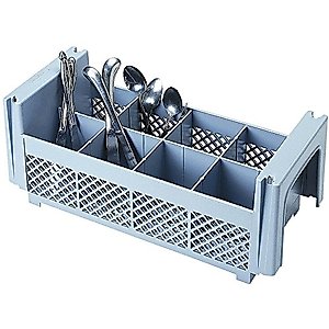 Cambro (8FBNH434151) 8 Compartment Flatware Basket - Camrack®