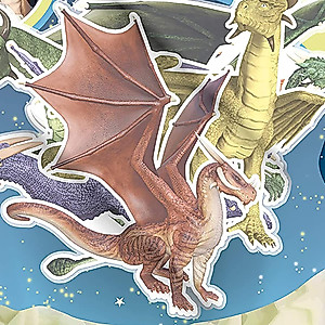 The Original Glowstars Company Glowstars & Dragons Eight Glow Dragons