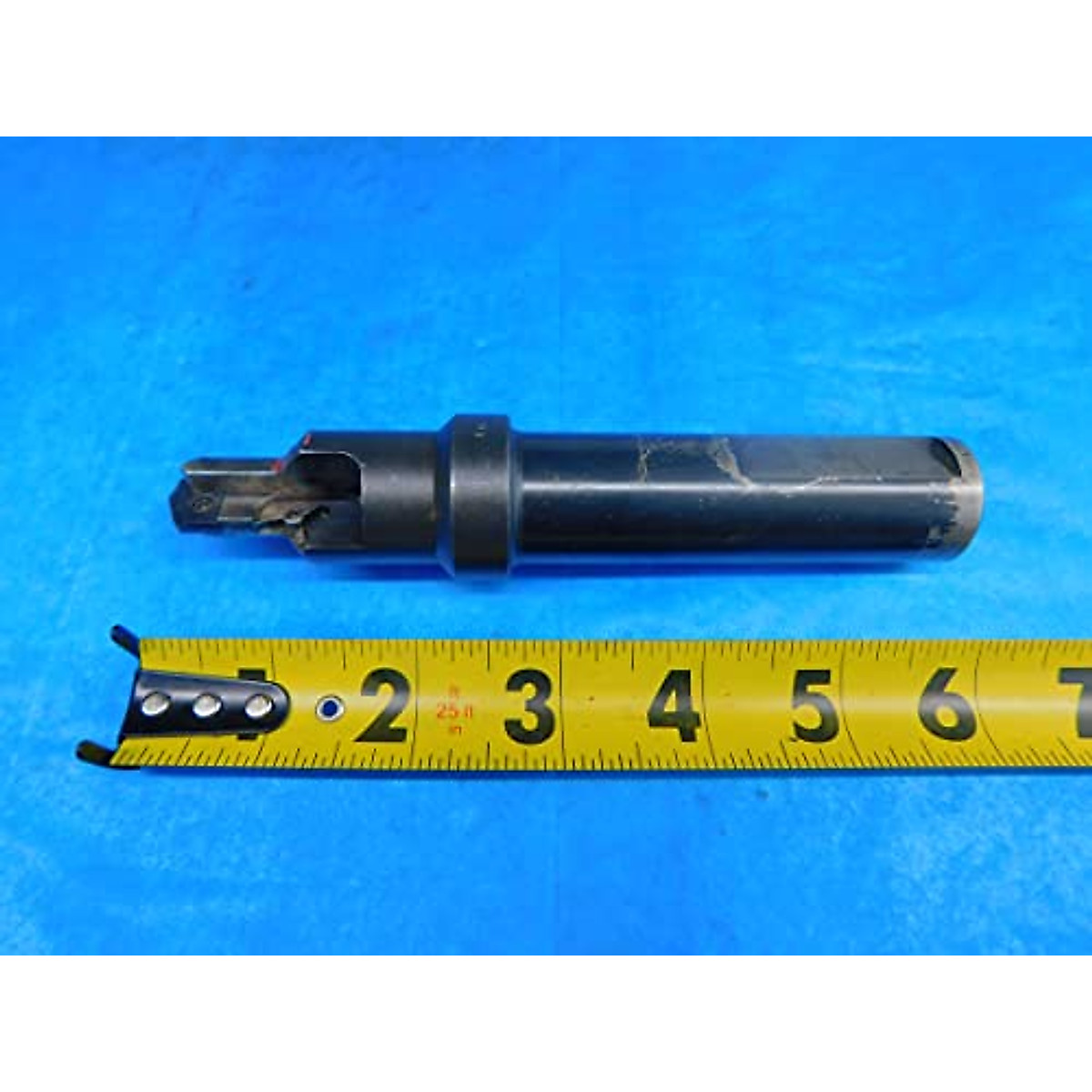 AMEC ? #0 COOLANT Thru INDEXABLE Spade Drill W/ 45 DEG Countersink 1" Shank 2 FL - JP0501AE2