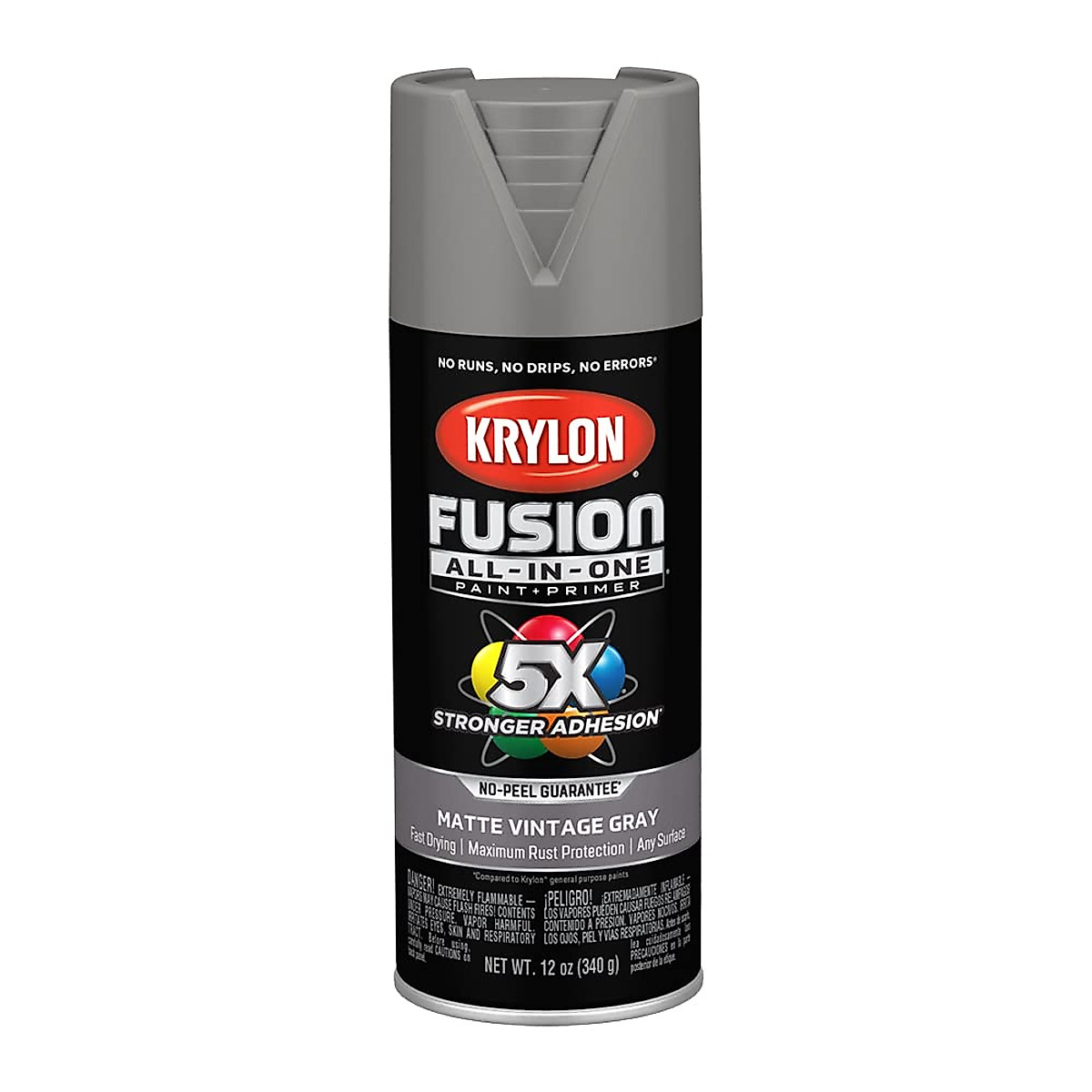 Krylon Fusion ALL-IN-ONE2910 Matte Vintage Gray16 oz.