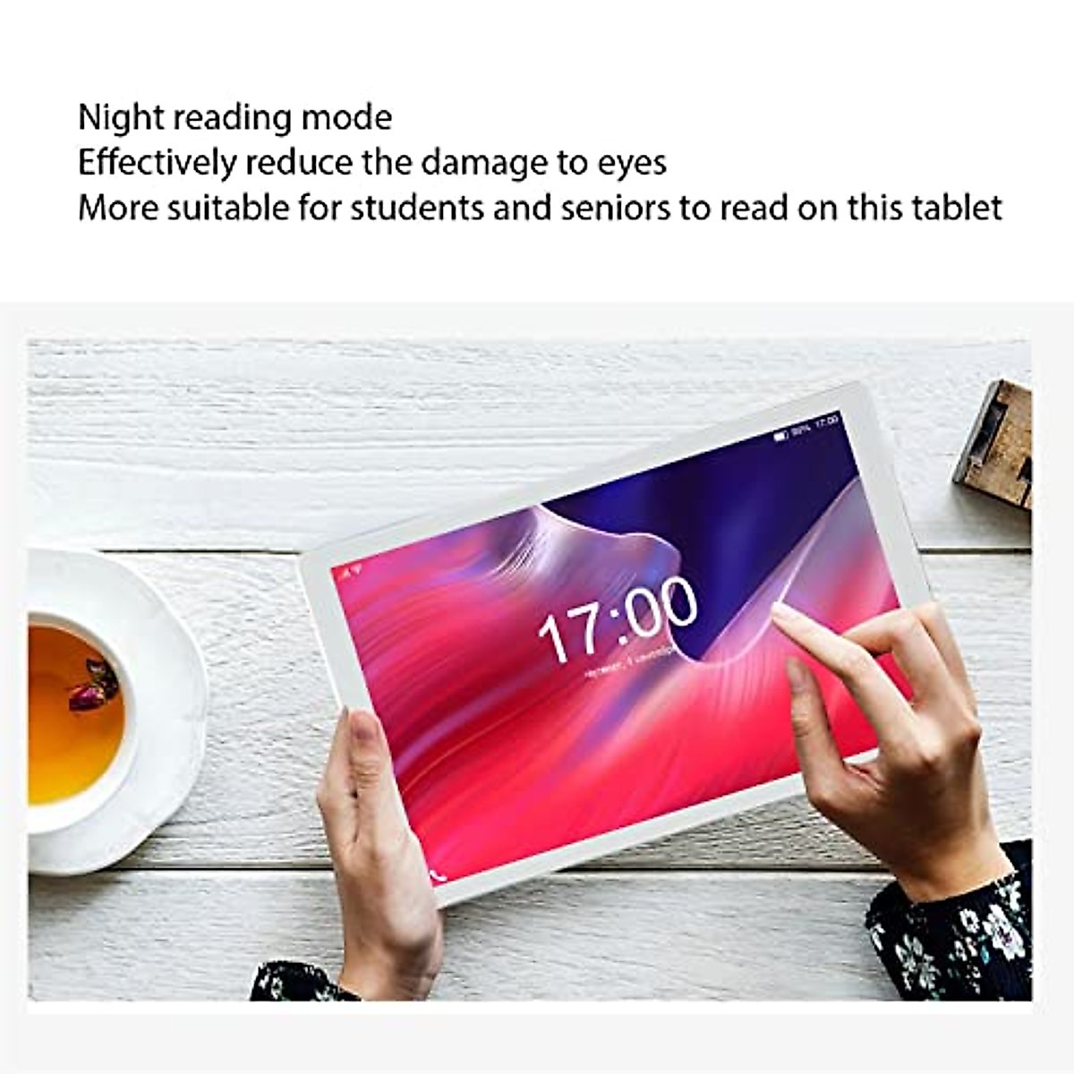 GOWENIC 10 Inch Tablets for Android 11, MT6592 Octa Core Processor, 3GB RAM 64GB ROM, Dual SIM 3G Call Tablet with 8MP Dual Camera, IPS HD Large Screen, Fast Charging