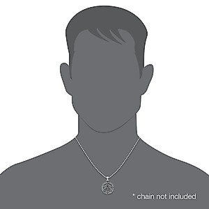 WithLoveSilver 925 Sterling Silver Metatron Cube Sacred Geometry Talisman Pendant