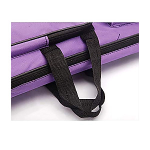 8k Art Portfolio Carry Bag Multipurpose Artist Portfolios Case Adjustable Shoulder Bag Tote Drawing Board Backpack with Pockets for Sketching Painting Art Supplies Storage Transport, 15 x 18.9 Inch