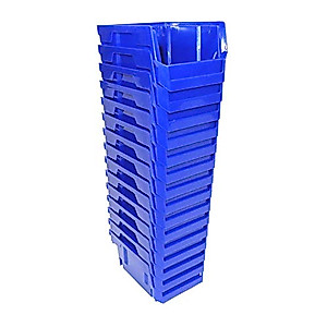 SHUTER HB-210 Ultra Stack and Hanging Storage Parts Bin 4" x 5.4" x 3" (105 x 137 x 76 mm) -15 pack (1010000)