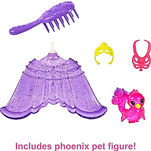 Barbie Mermaid Power Doll Set, Barbie "Brooklyn" Fashion Doll with Phoenix Pet & Accessories, Mermaid Toy with Interchangeable Fins