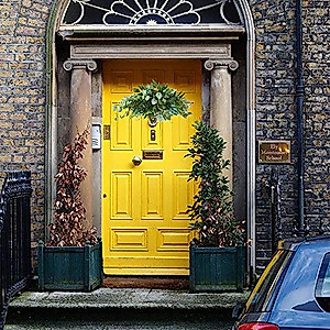 SYLOTS 27.5 Floral Swag, Large Artificial Mixed Eucalyptus Leaves Swag, Handmade Front Door Twigs Leaves Greenery Decorative Swag for Wedding Arch Party Wall Home Garden Decor