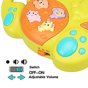 STEAM Life Baby Piano Toys, Baby Girl Toys Infant Toys, Dinosaur Toy Baby Music Toys, Baby Light Up Toys for 0 6 9 12 18 Months, Infant Toys for 1 Year Old Boy Girl Gifts, Baby Einstein Toys