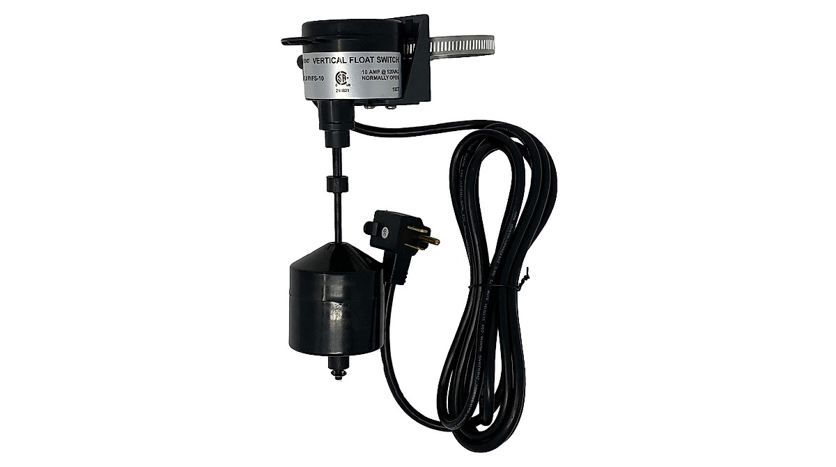 PumpSpy Sump Pump Vertical Float Switch - Reliable, Easy Install